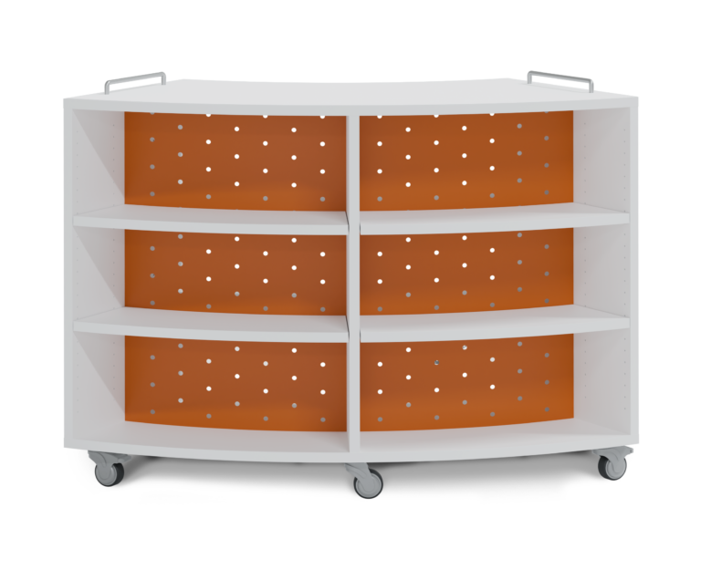 Curved Mobile Bookcases - Great Openings