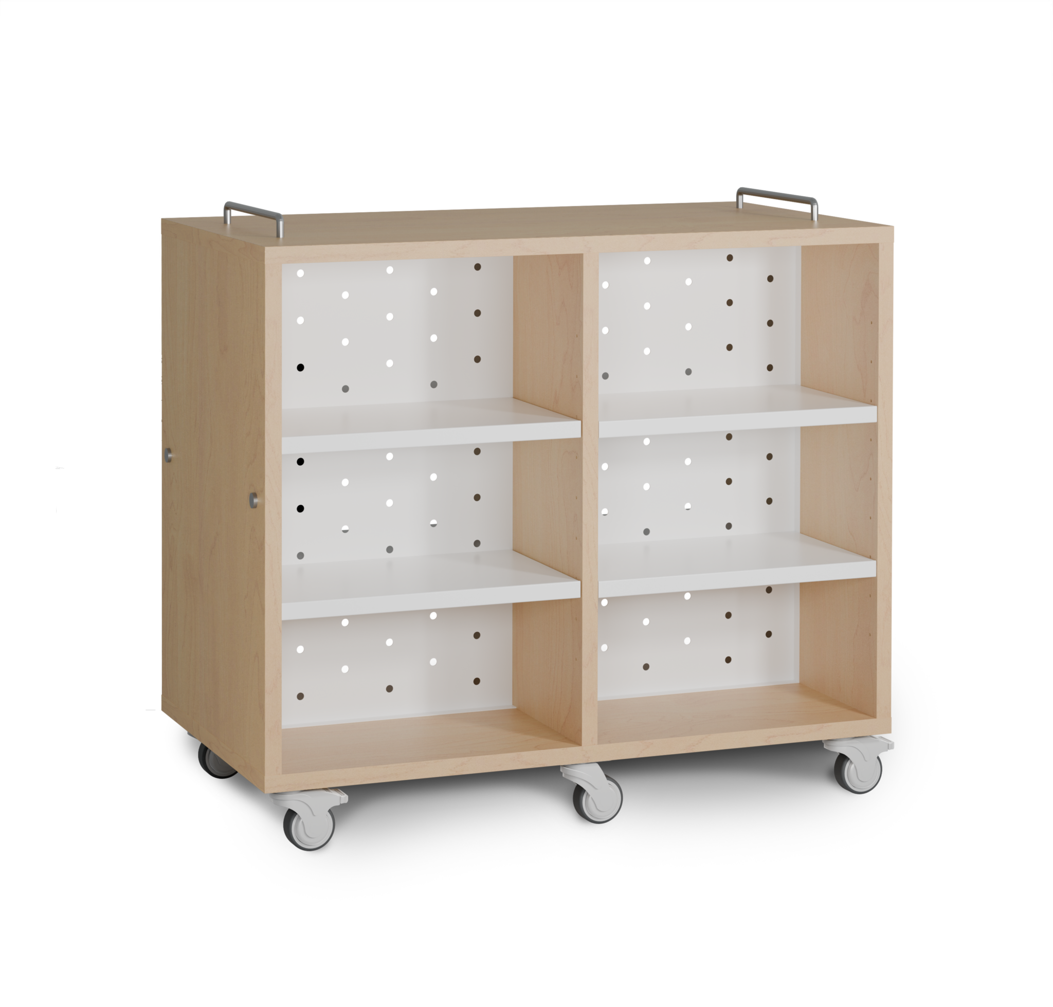 Straight Mobile Bookcases - Great Openings